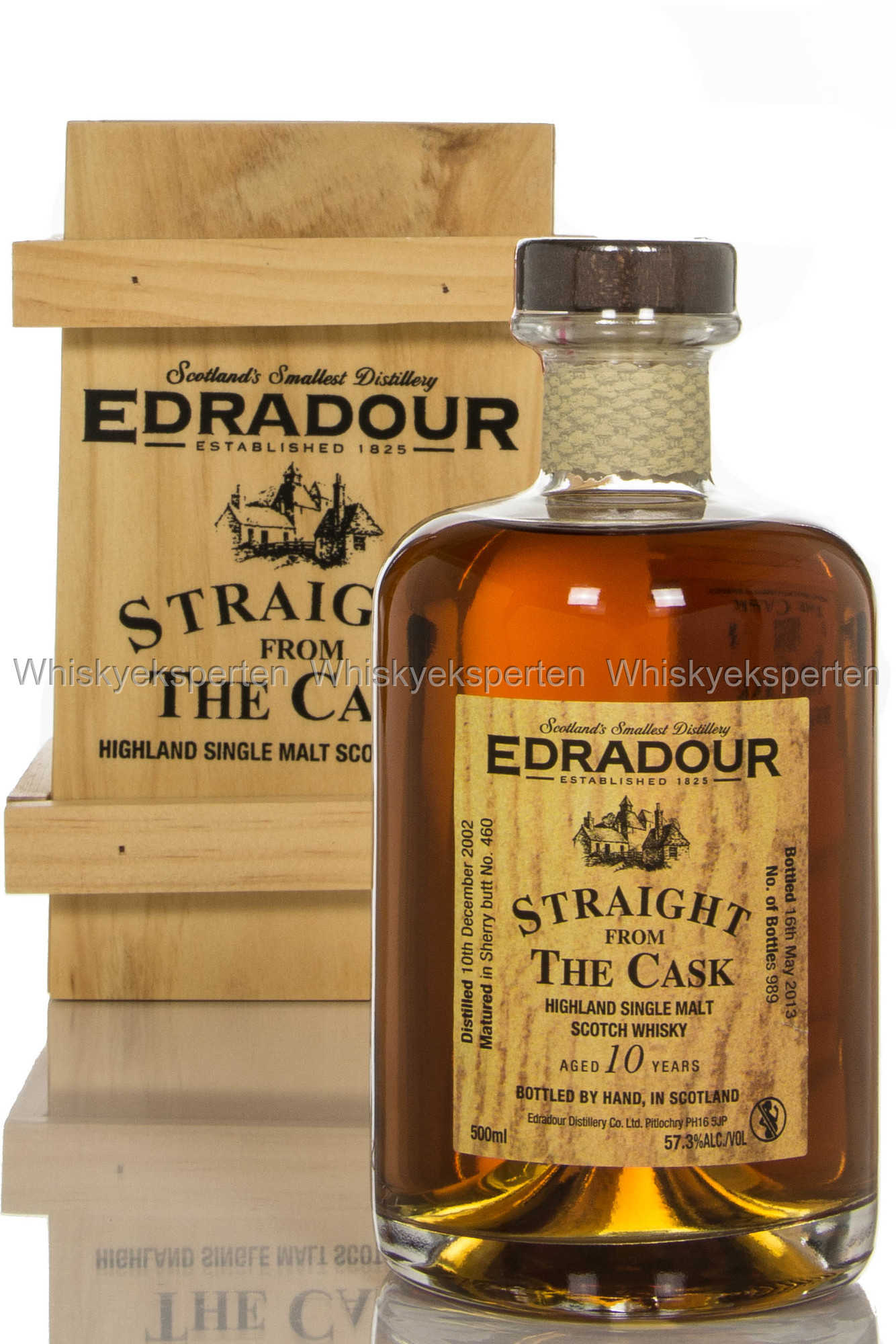 Edradour 10 År 2002 Sherry Cask Whisky- Straight fra The Cask