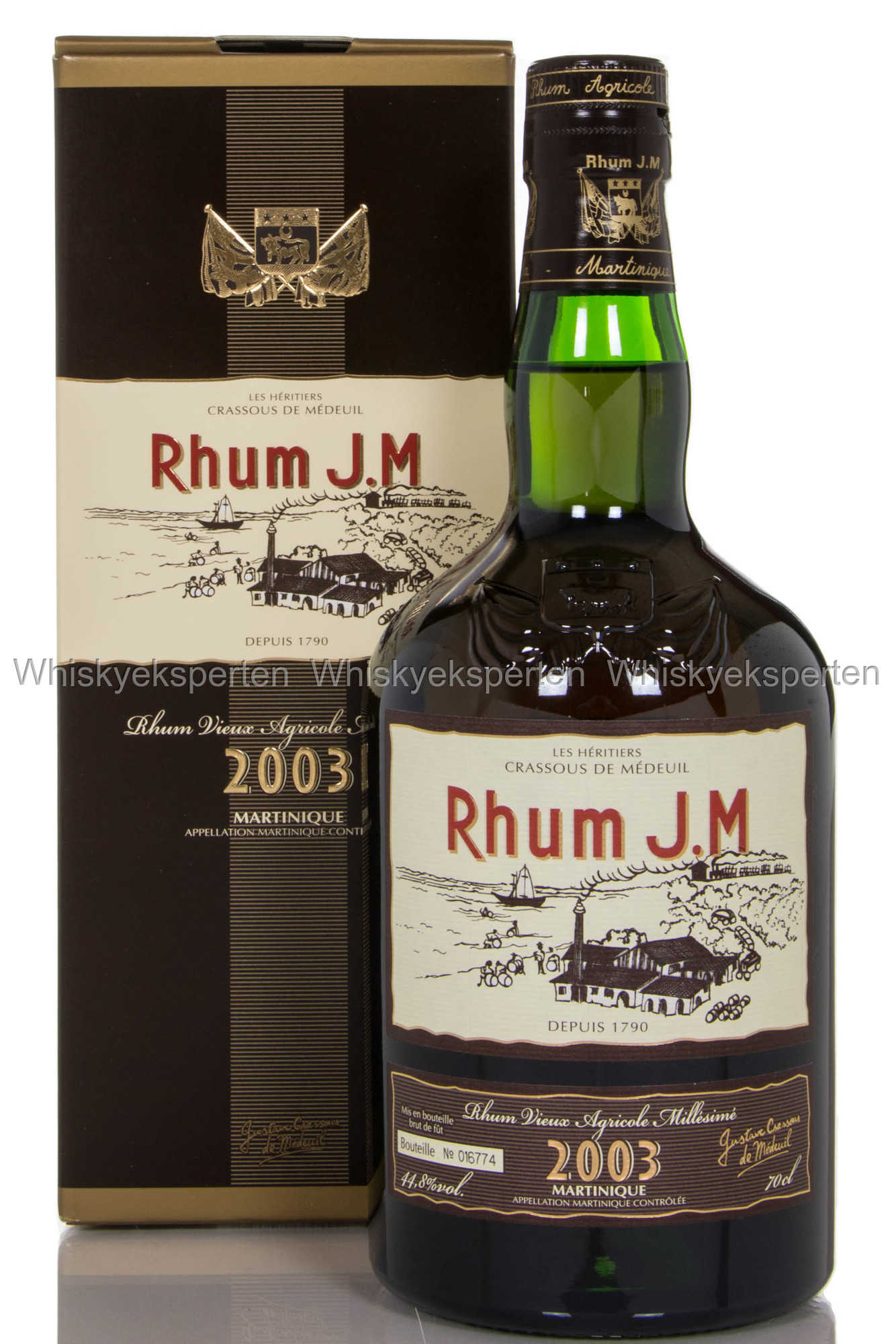 Rhum JM Vintage 2003 - Martinikansk Rom