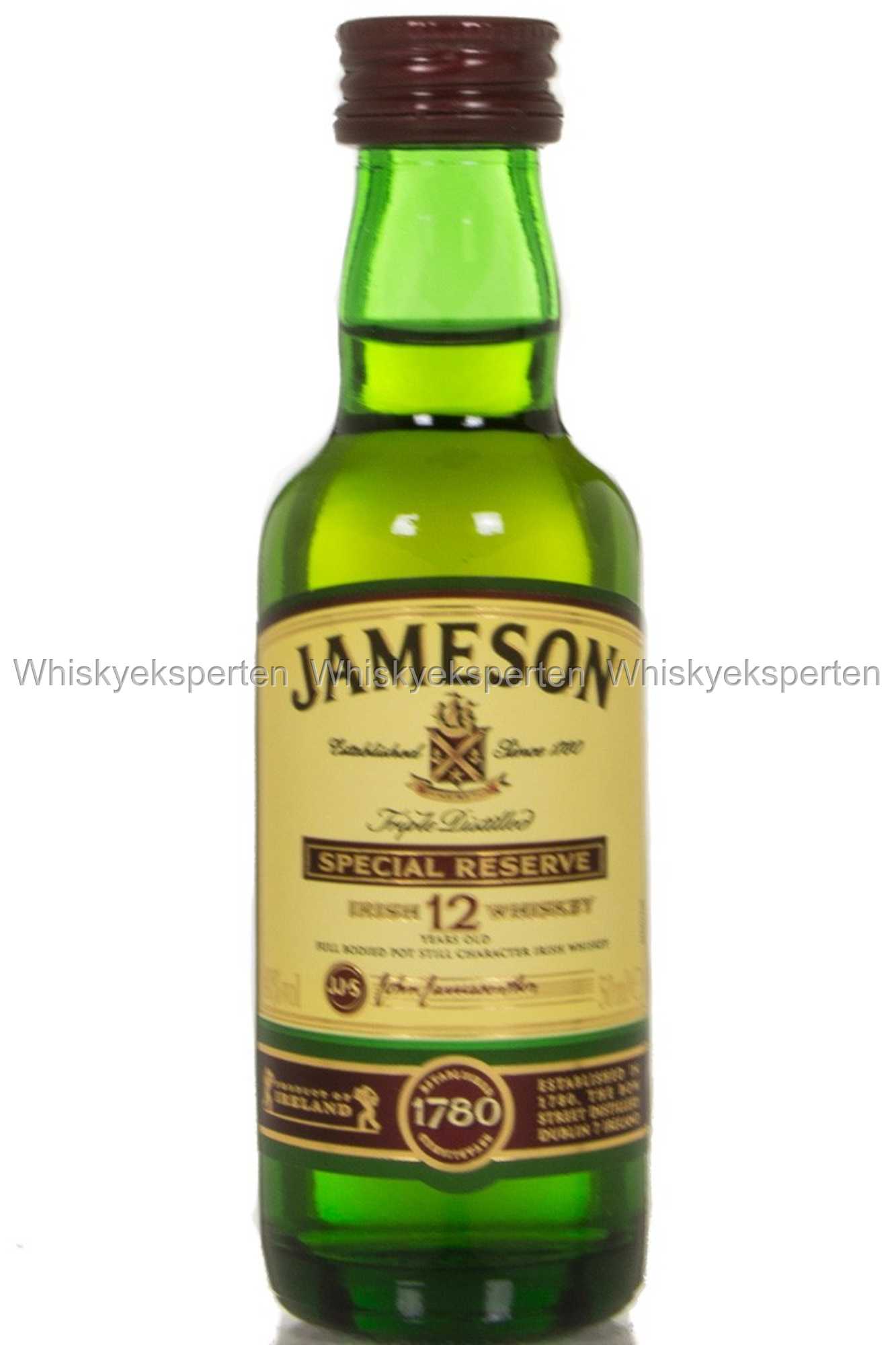 Jameson 12 År Miniature - Irsk Blended Whisky