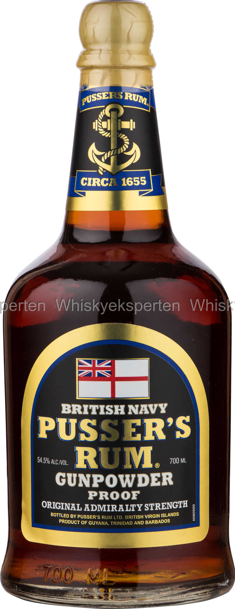 Pusser's Gunpowder Proof British Navy Rom