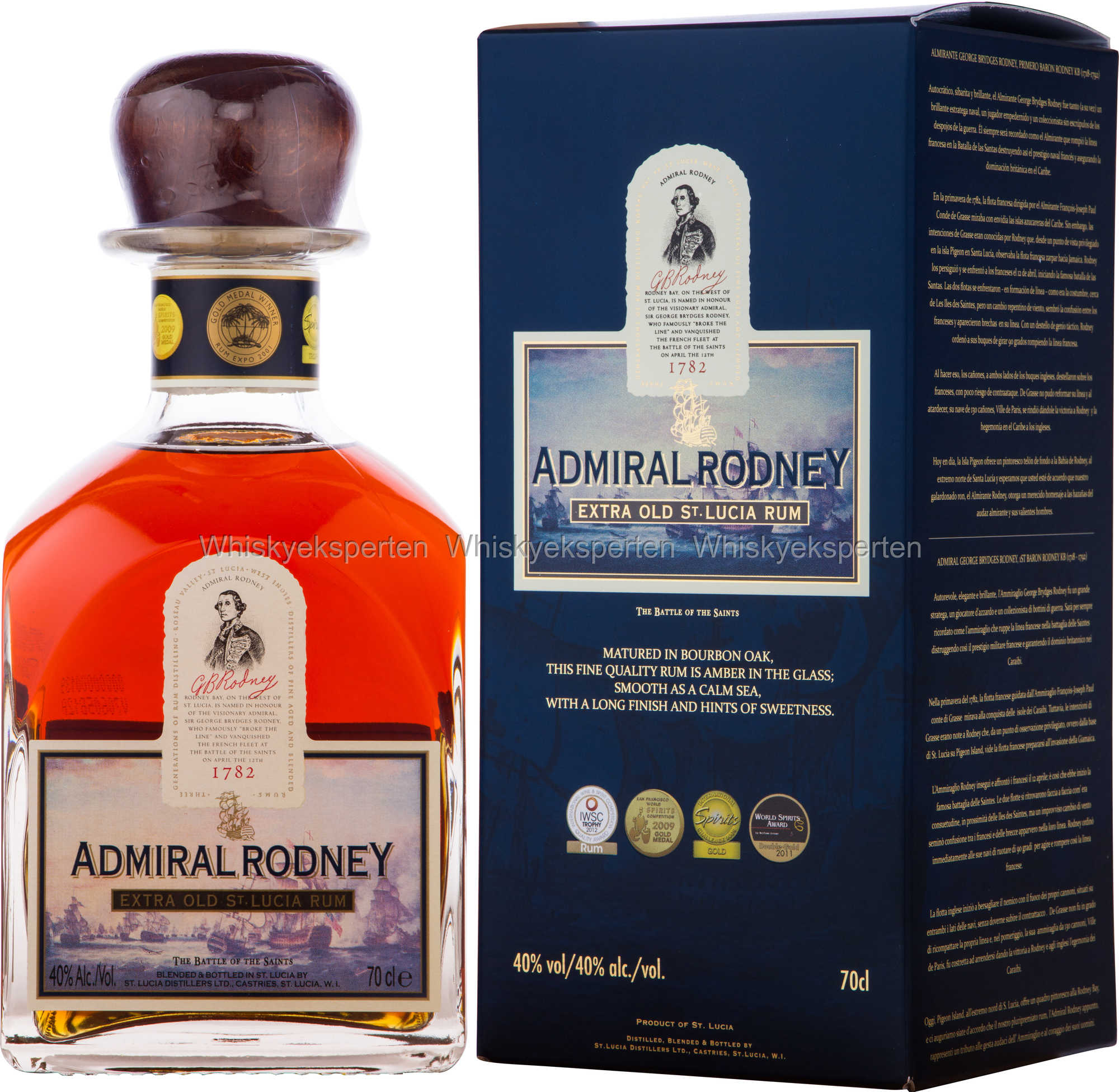 Admiral Rodney Extra Old Rom