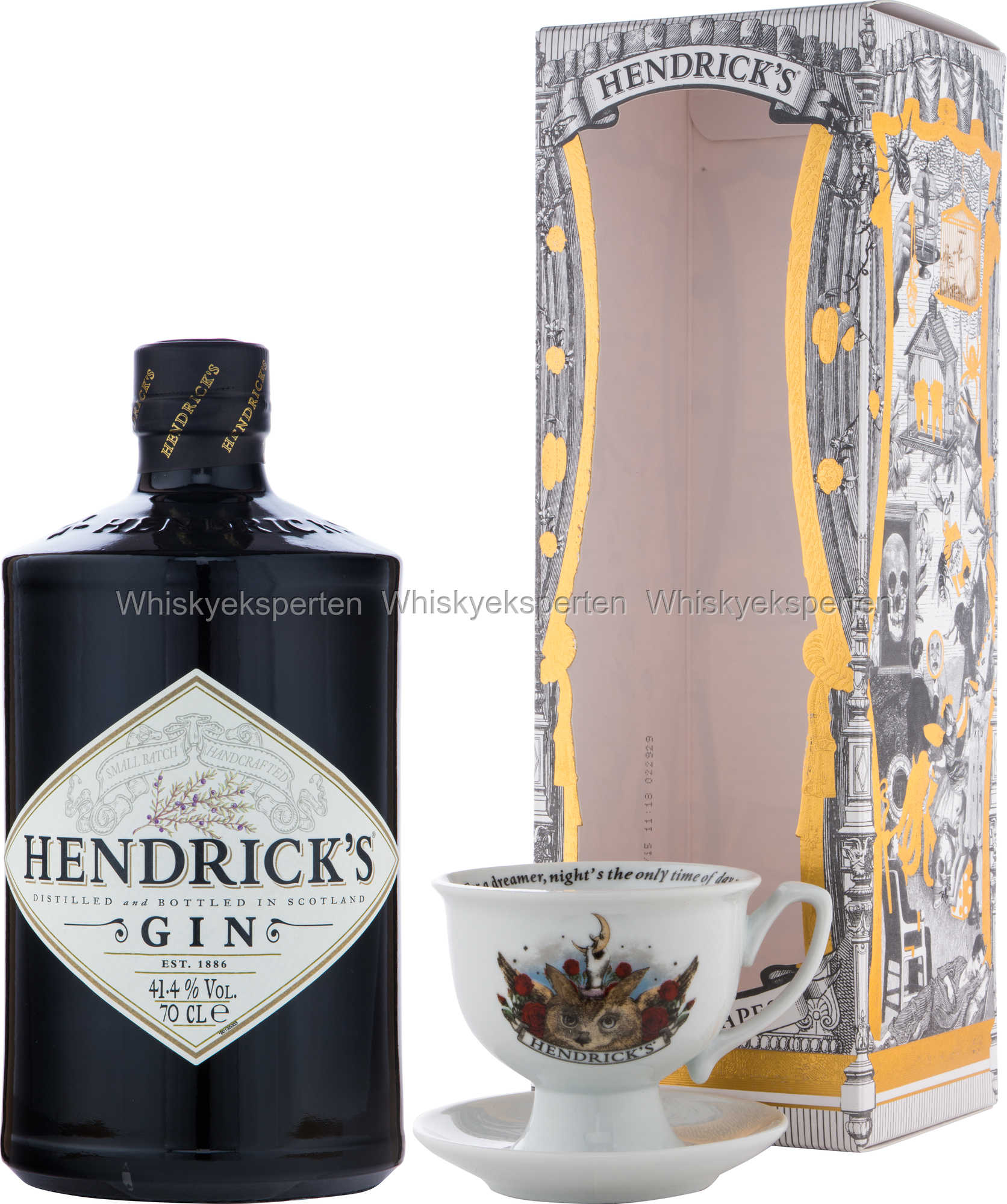 Hendrick's Gin Gavesæt - 1 Teacup & Saucer