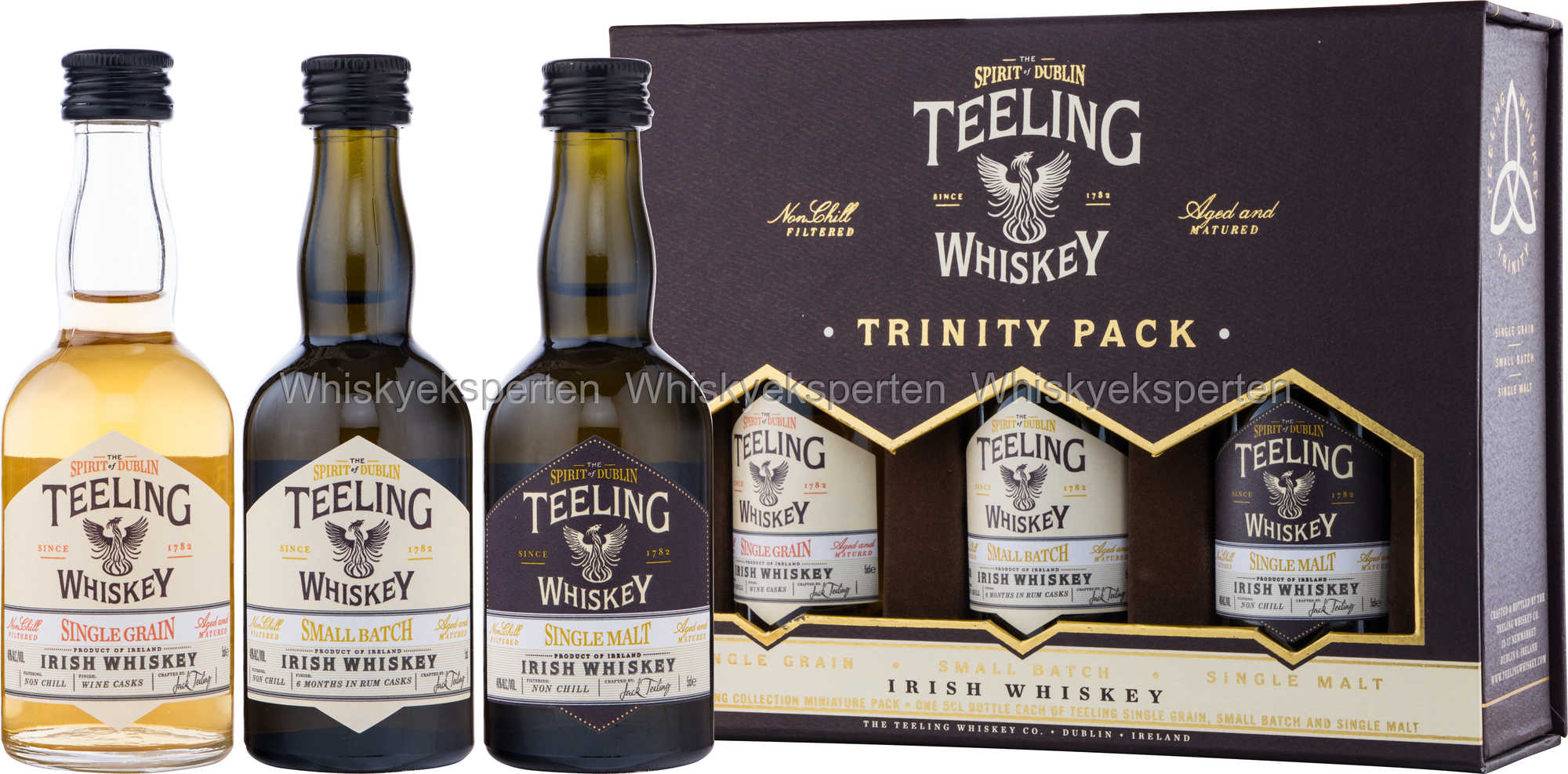 Teeling Trinity Whisky Pack - 3 x 5 cl