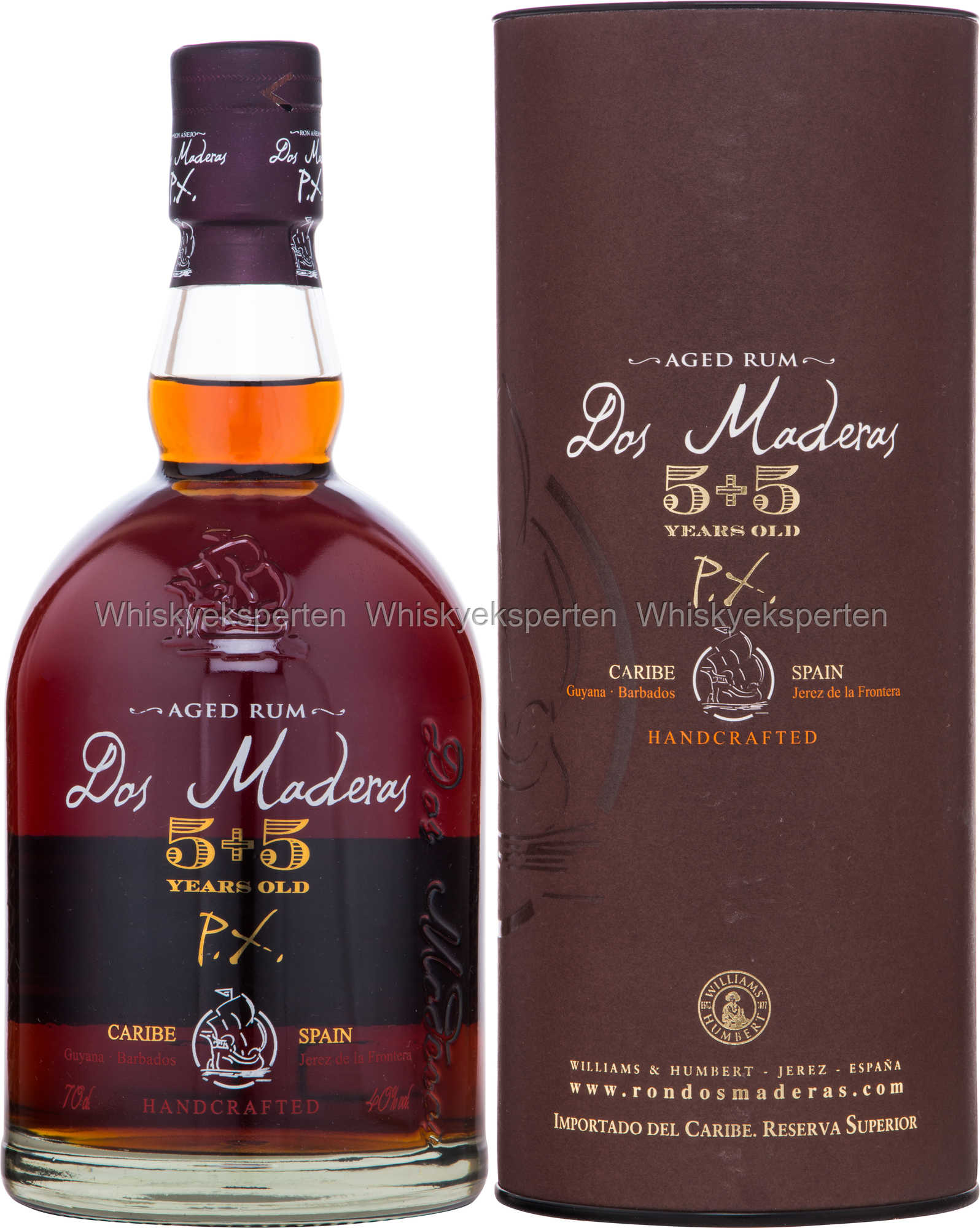 Dos Maderas PX 5+5 10 År Rom