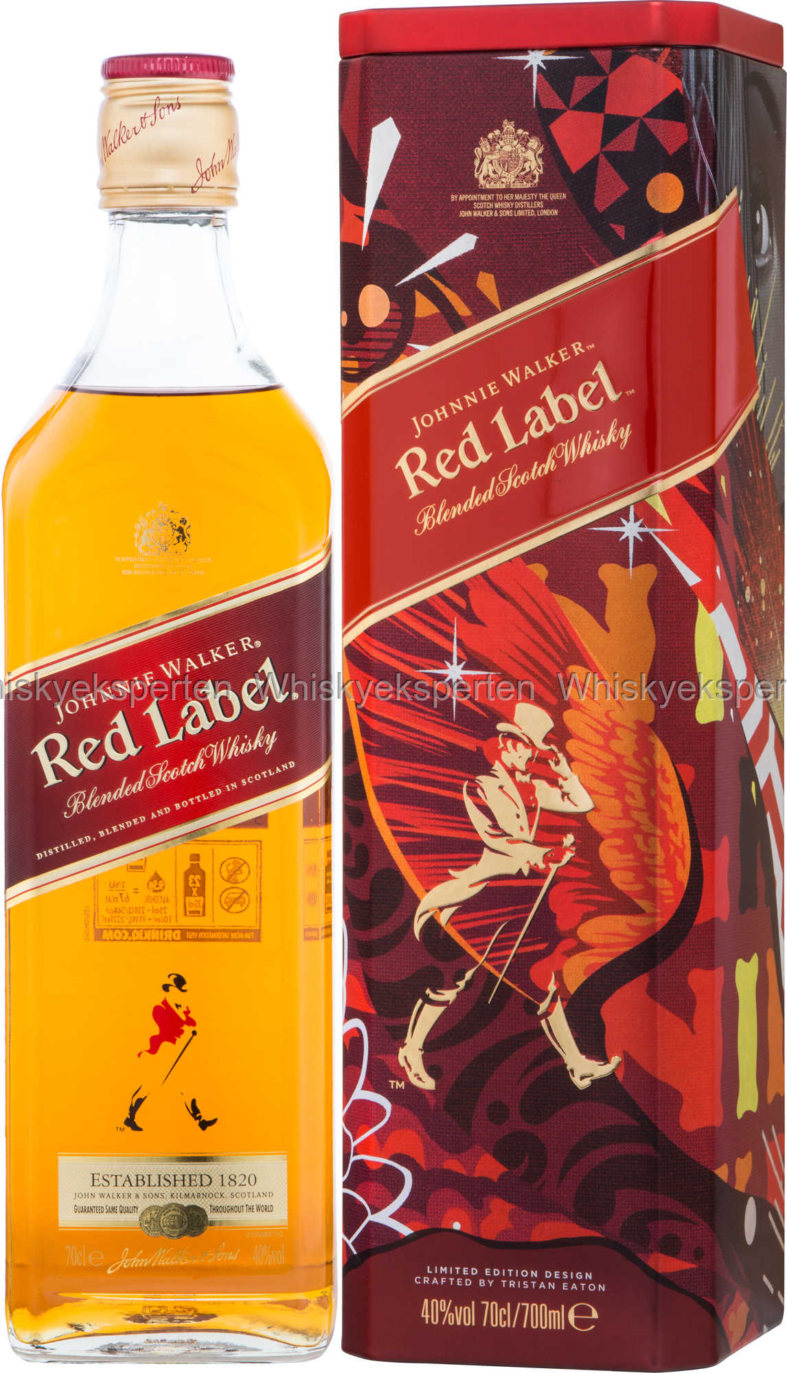 Johnnie Walker Red Label Whisky med Gavedåse
