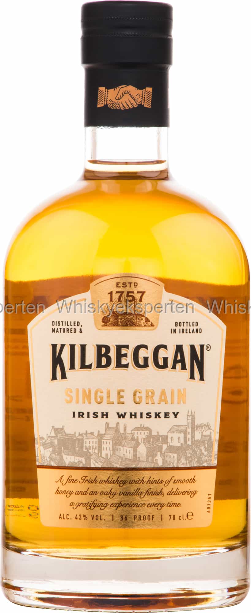 Kilbeggan Single Grain Whiskey