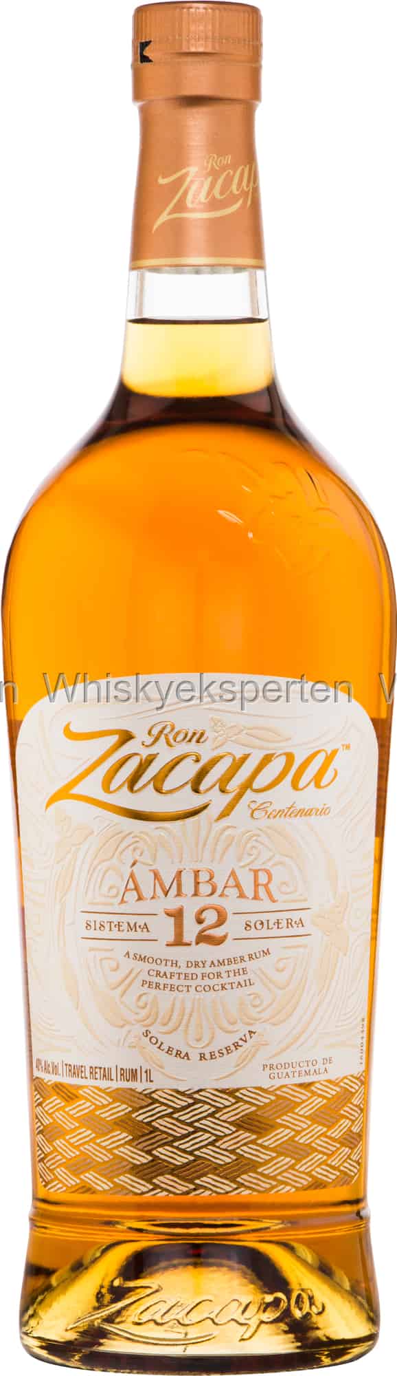 Ron Zacapa Centenario Ámbar 12 Rom (1 Liter)