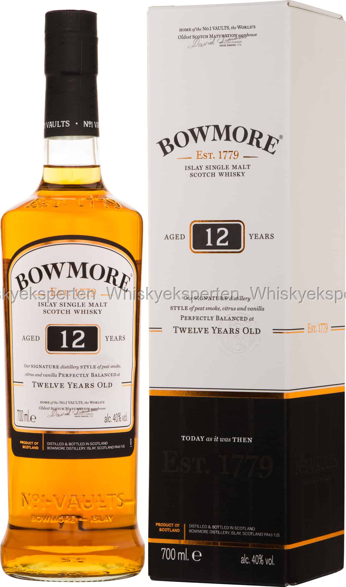 Bowmore 12 År Skotsk Single Malt Whisky