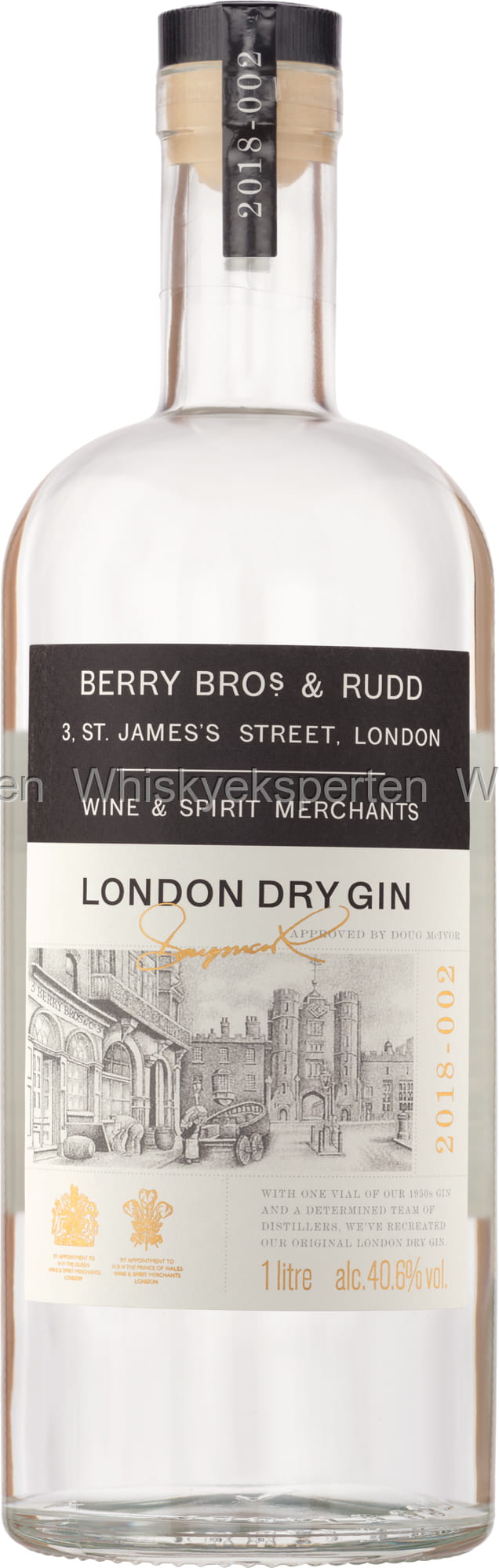 Berry Bros. & Rudd London Dry Gin (1 Liter)