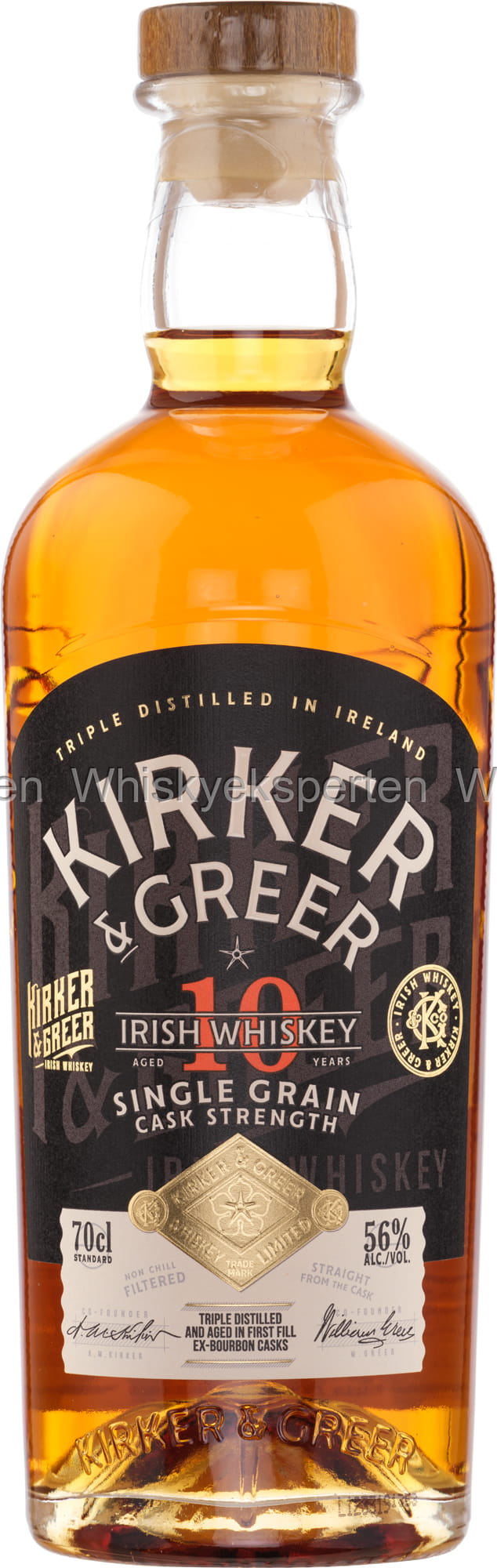 Kirker & Greer 10 År Cask Strength Whiskey
