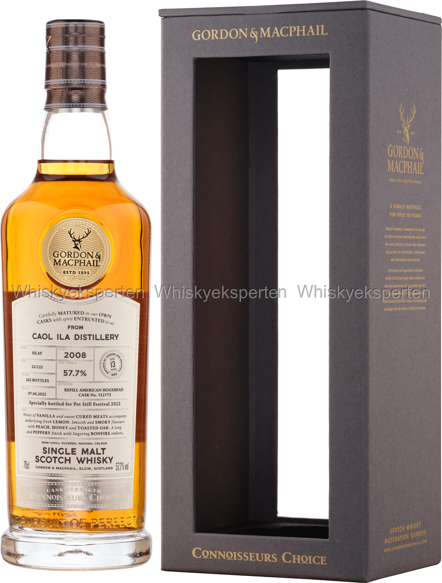Caol Ila 13 År 2008 (Cask #312773) - Connoisseurs Choice (Gordon ...