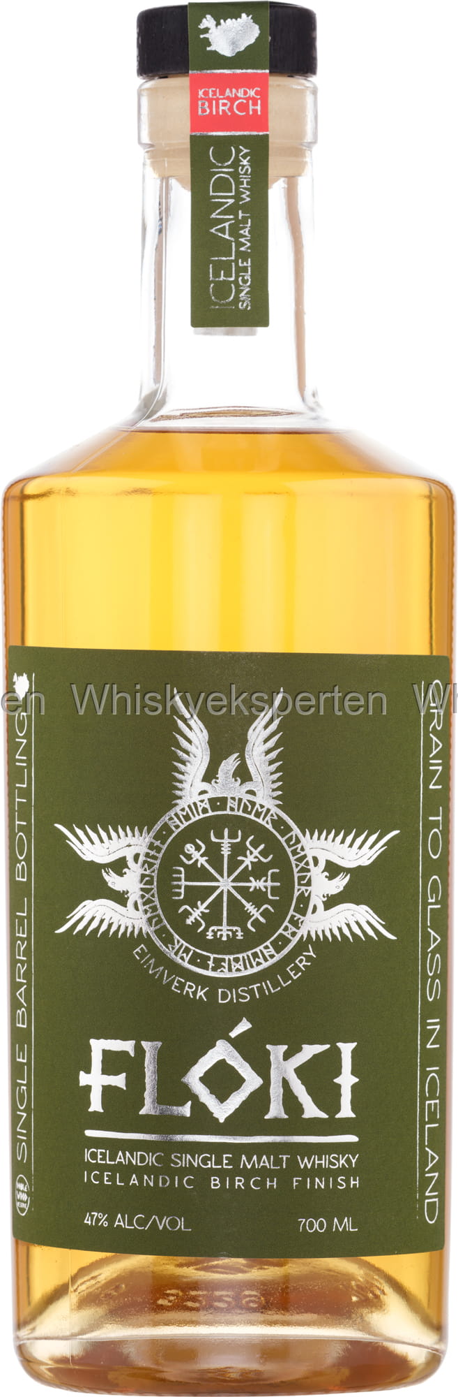 Flóki 3 År Single Malt Whisky - Birch Finish