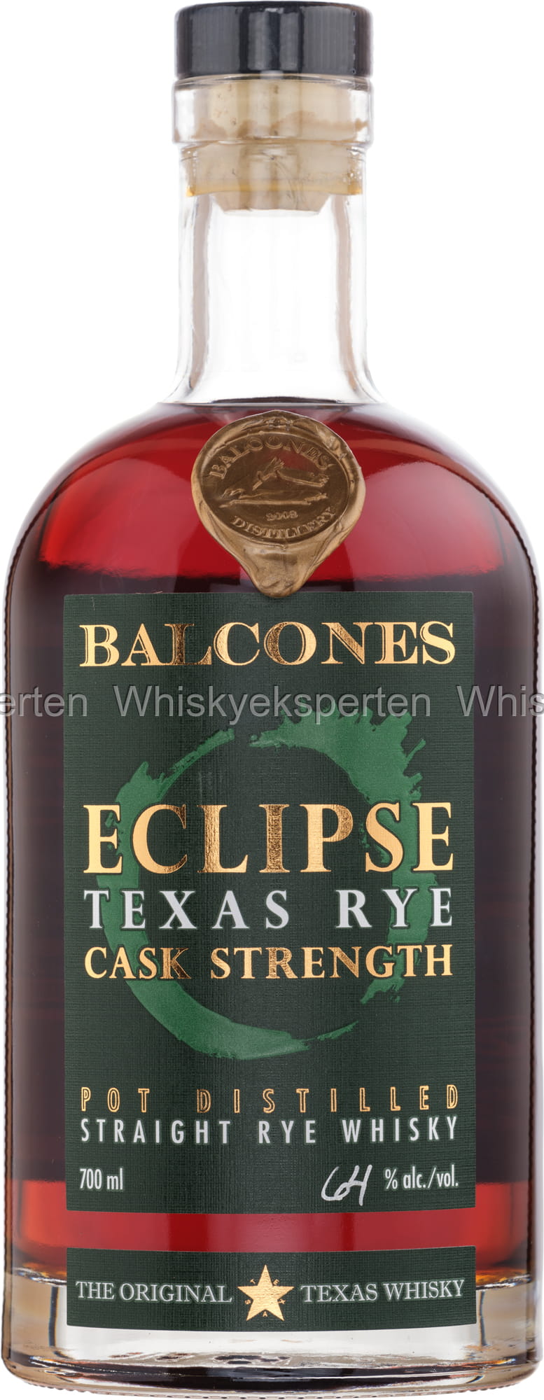 Balcones Texas Rye Eclipse Cask Strength