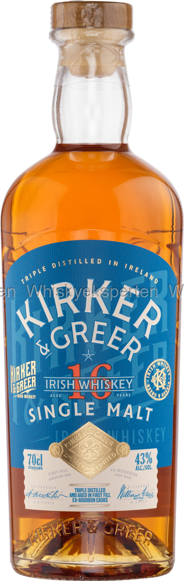 Kirker & Greer Shamrock 16 År Whiskey