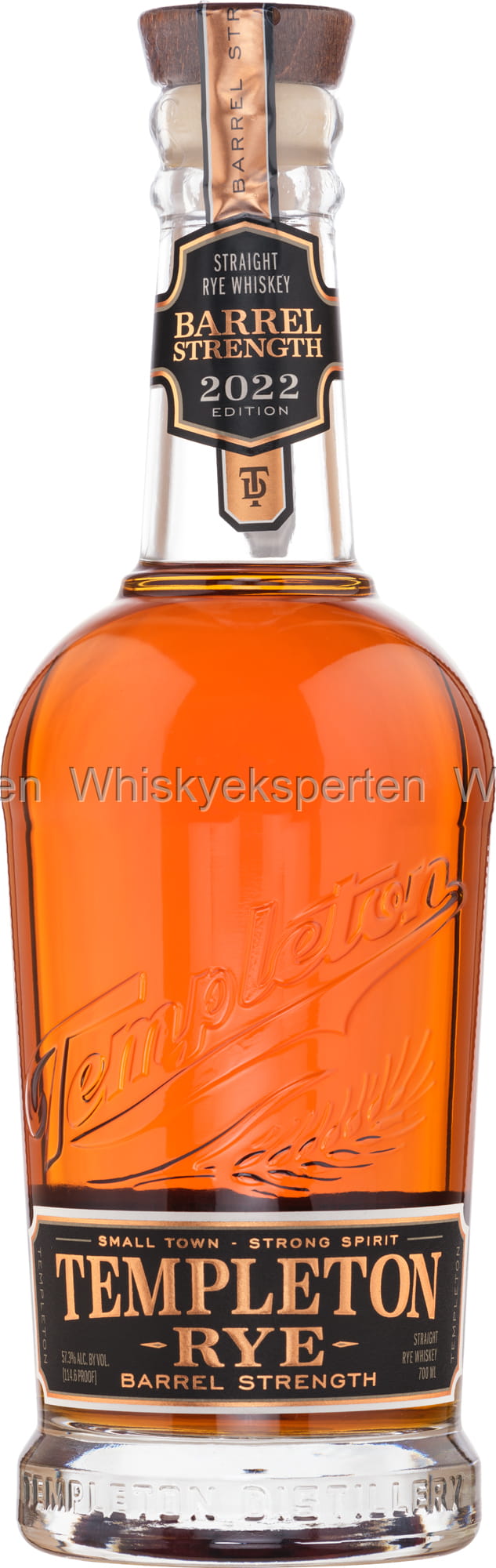 Templeton Rye Barrel Strength 2022