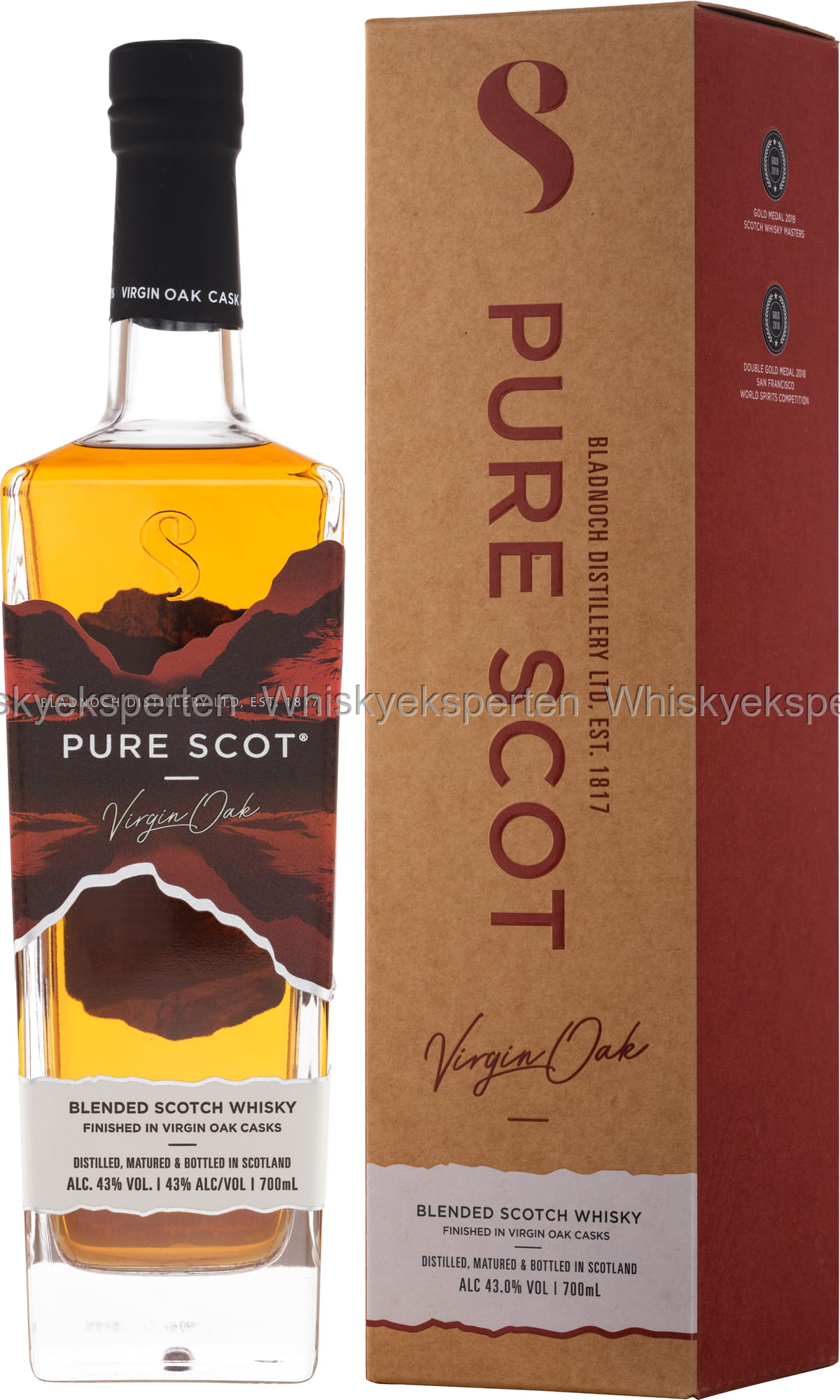 Bladnoch Pure Scot Virgin Oak Whisky