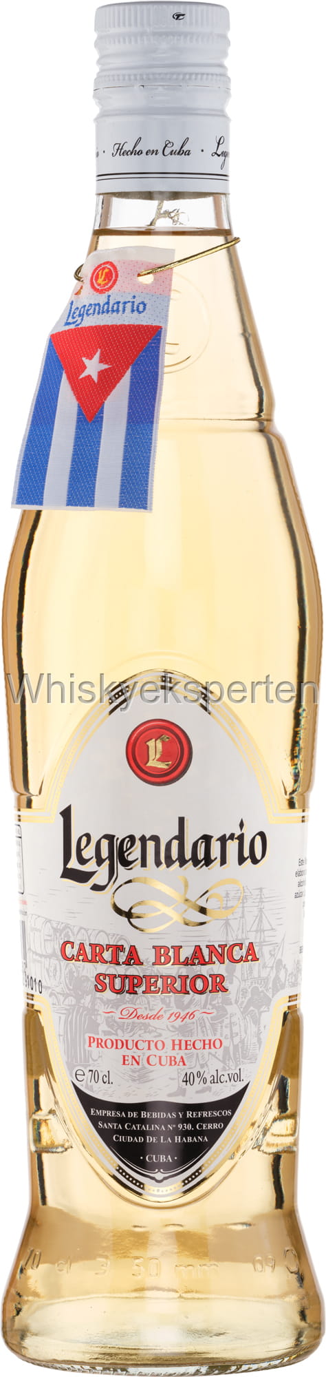 Legendario Carta Blanca Superior Rom