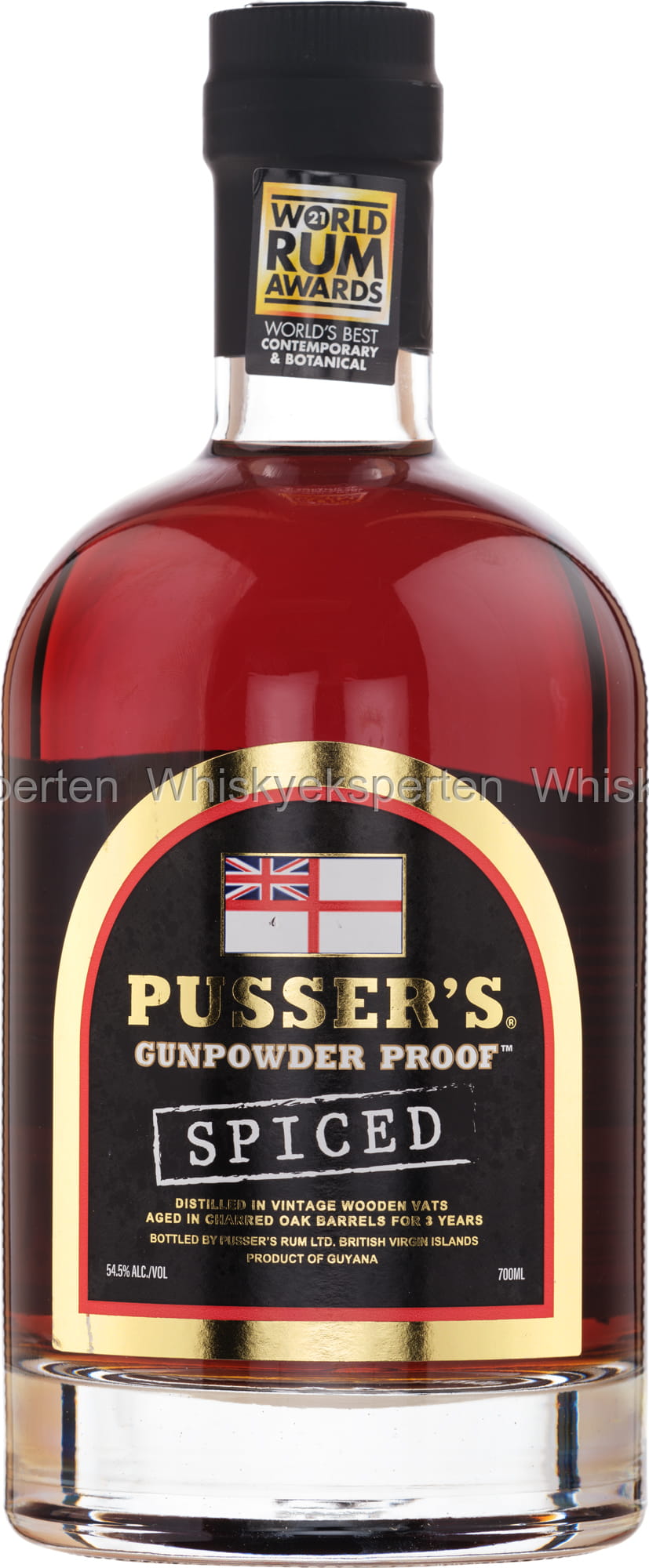 Pusser's Gunpowder Proof Spiced British Navy Rum
